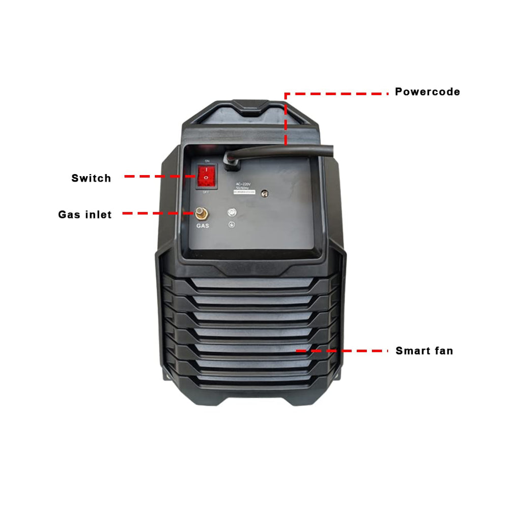 IBELL Digital MIG-220-81 MIG/MAG/MMA Welder,220Amp,220V, Gas Gasless M ...