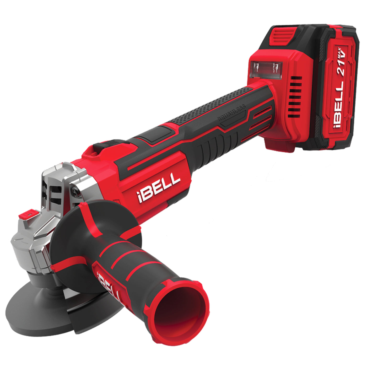 IBELL One Power Series Cordless Angle Grinder Brushless BA20-25 20V 85 ...