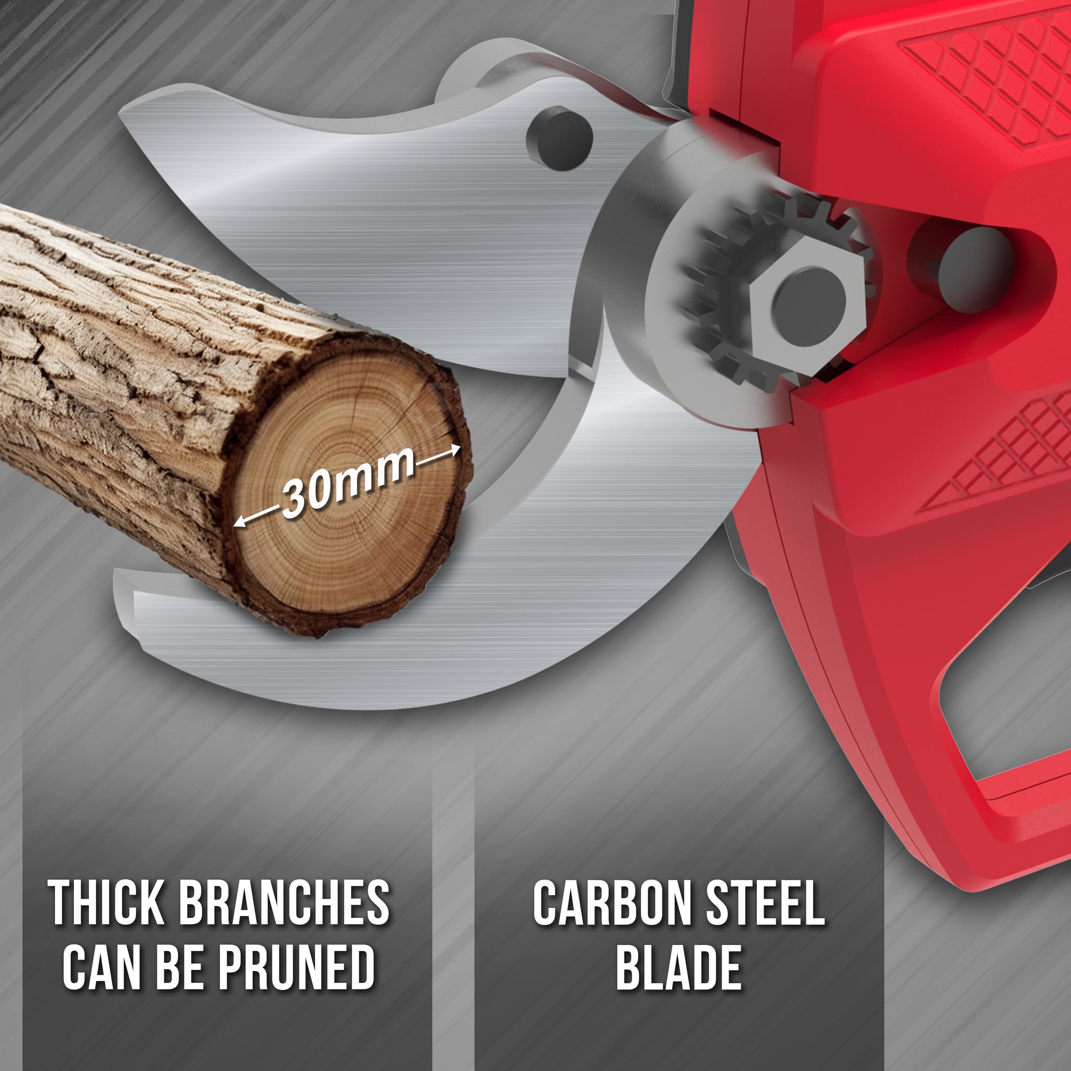 IBELL One Power Series BP 32-30 Cordless Pruning Shear Brushless with ...