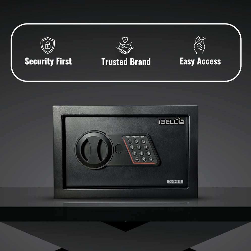 iBELL SL-20B Digital Electronic Safe Locker for Personal and Office Us ...
