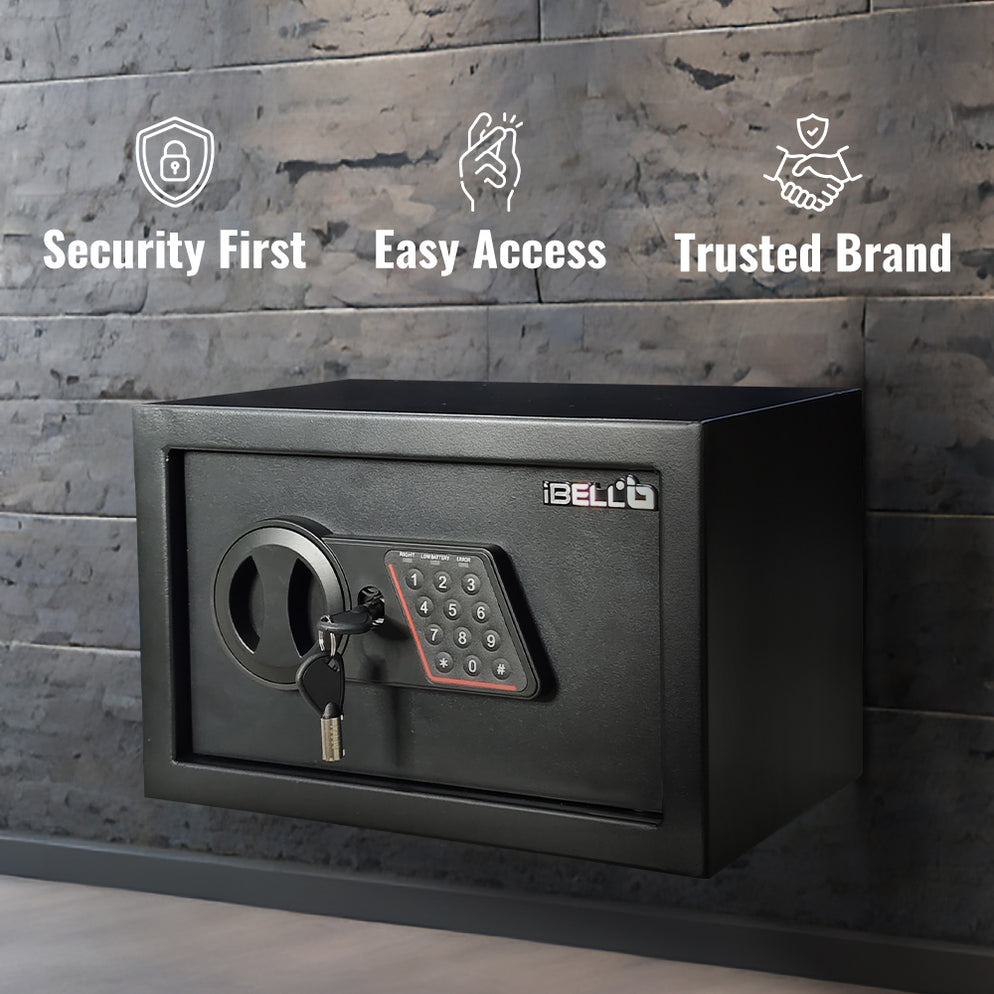 IBELL SL-23B 31.07L Locker Box For Money & Jewellery, Electronic Safe ...