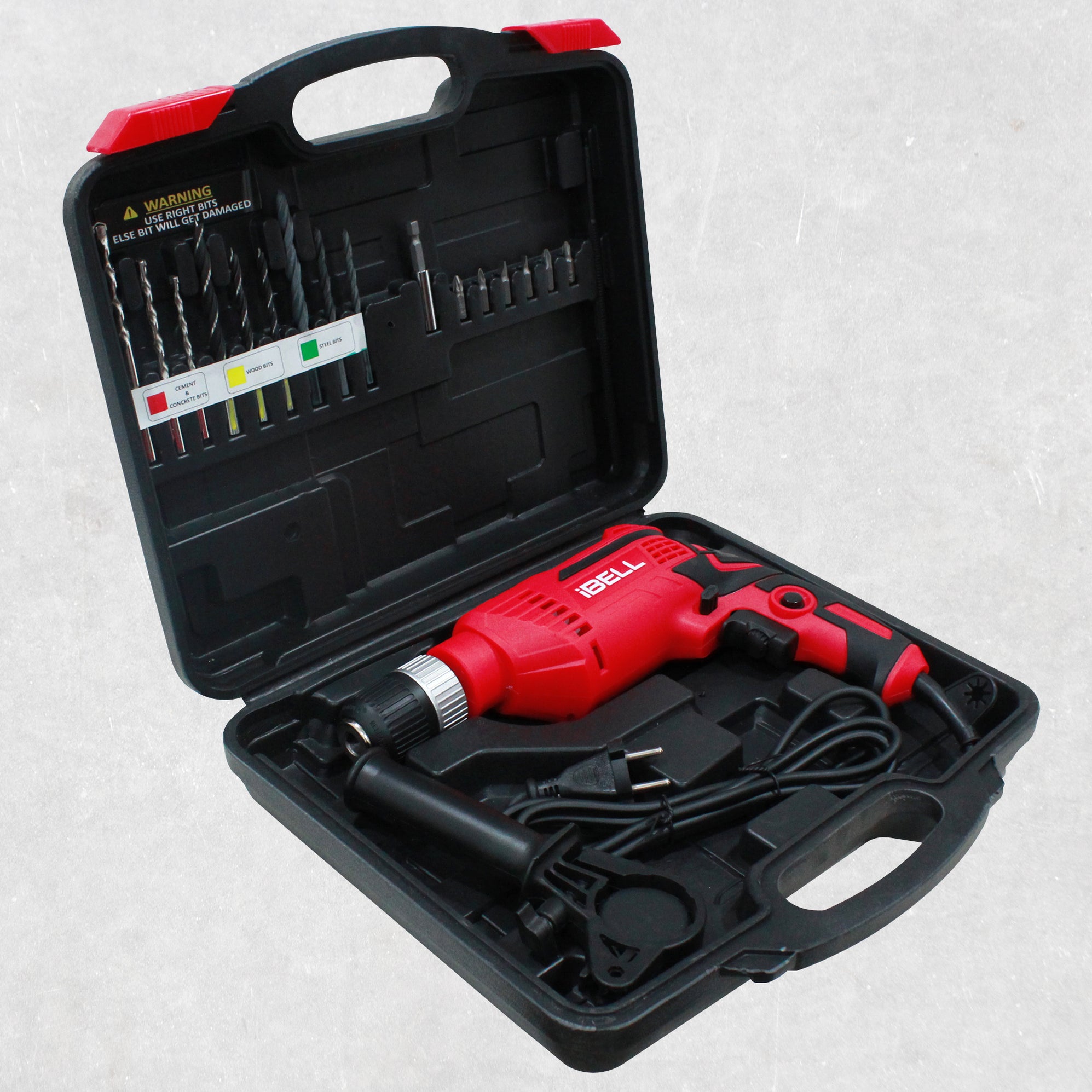 iBELL Impact Drill ID 13-80 13MM, 650W, 2800RPM with Auto Chuck in BMC ...
