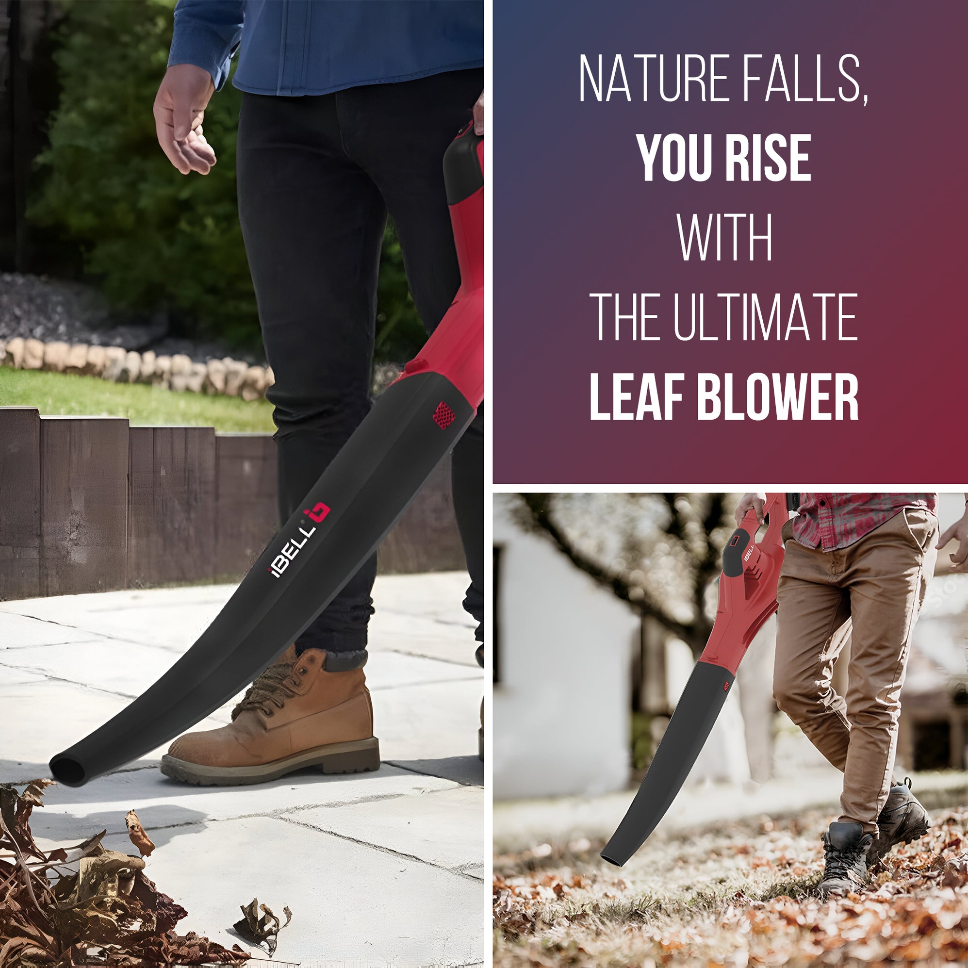 IBELL One Power Series Cordless Leaf Blower LB20-28 20V 280W 4Ah Batte ...