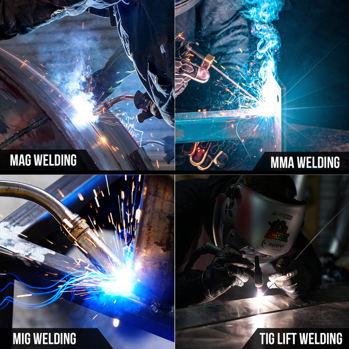 iBELL VORMIR VR M200-22 Inverter MMA/MIG/MAG/TIG LIFT Welding Machine ...