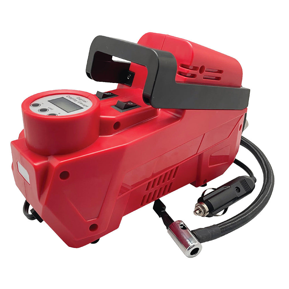 IBELL CA12-94 Digital Tyre Inflator/Air Compressor for car, 150W, Meta ...