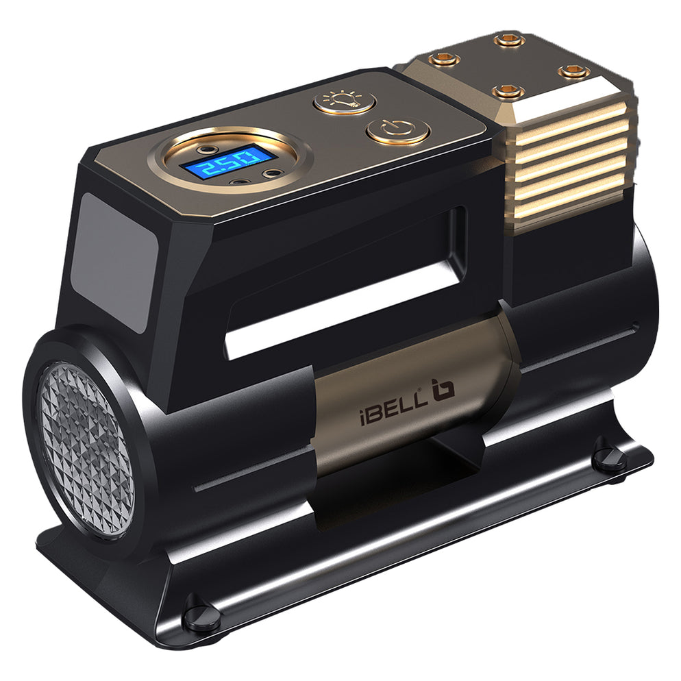 iBELL CA12-97 Air Compressor Tyre Inflator, Portable Air Pump for Car ...