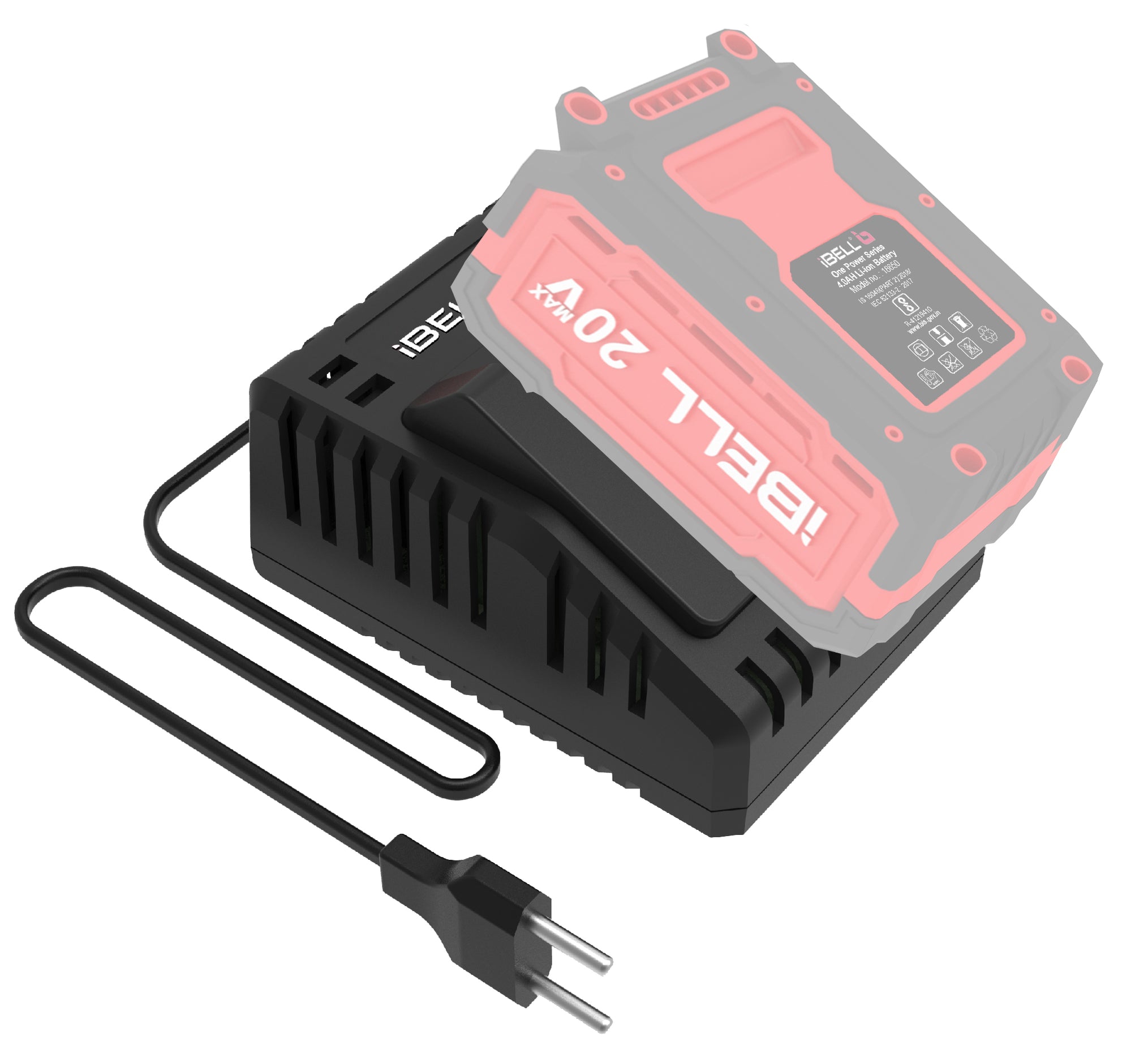 IBELL One Power Series 3.0A Li-ion Battery charger -IBL OPST1C — ibelltools
