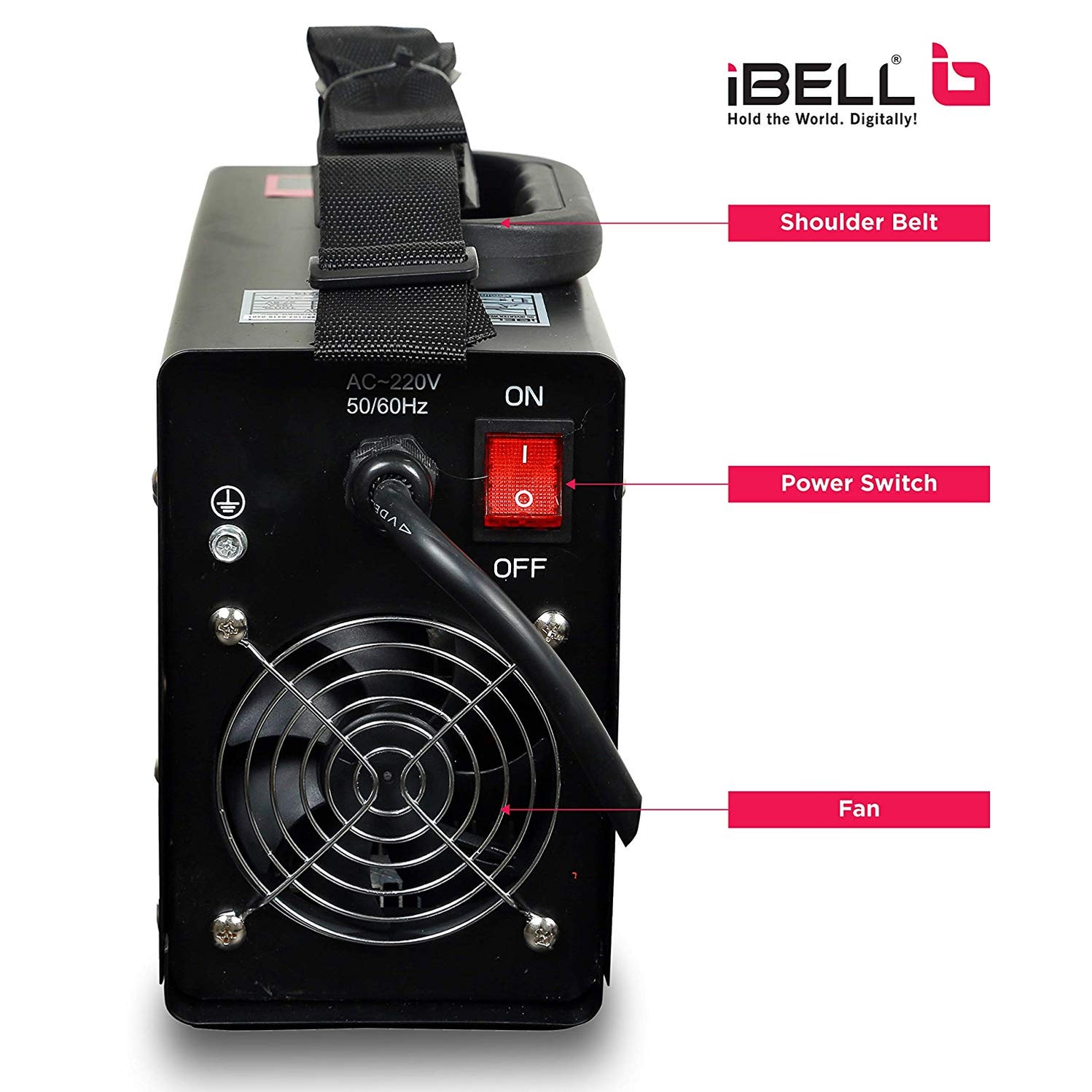 iBELL Inverter ARC Welding Machine (IGBT)M250-103, 250A with Hot Start ...