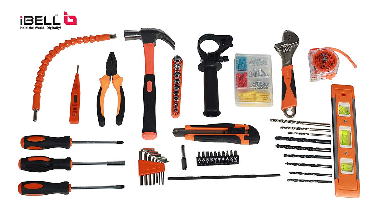 iBELL TD13-100, 650 W Professional Tool Kit (Pack of 115) - 6 Months W ...